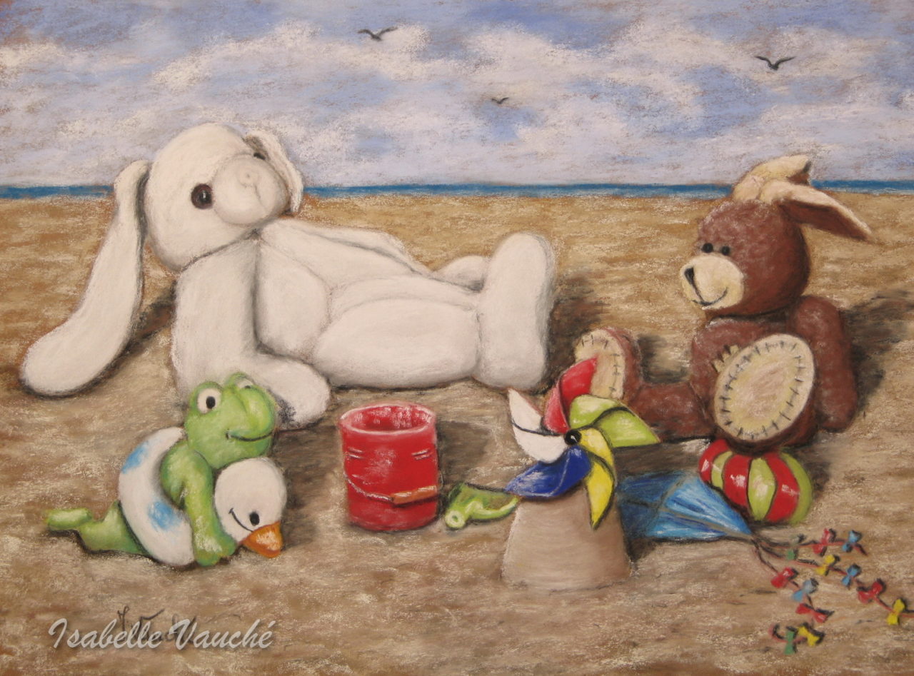 A propos d'Isabelle Vauché - Cours de pastels secs