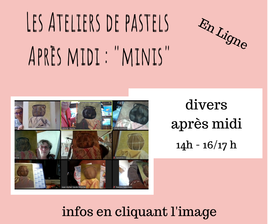 cours de pastels en ligne - Cours de pastels secs