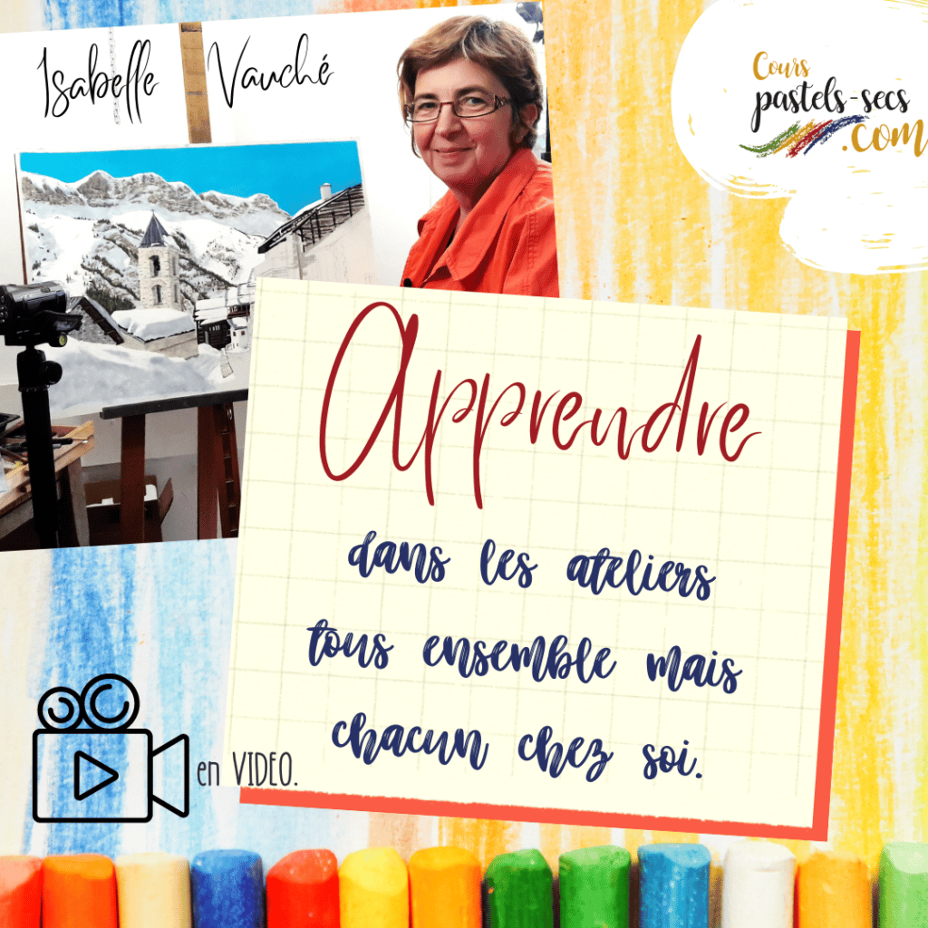 cours de pastels en ligne - Cours de pastels secs